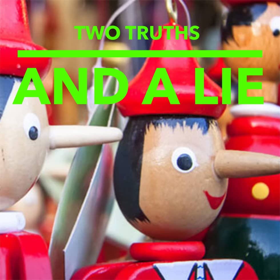 Two Truths And A Lie - Drama Resource